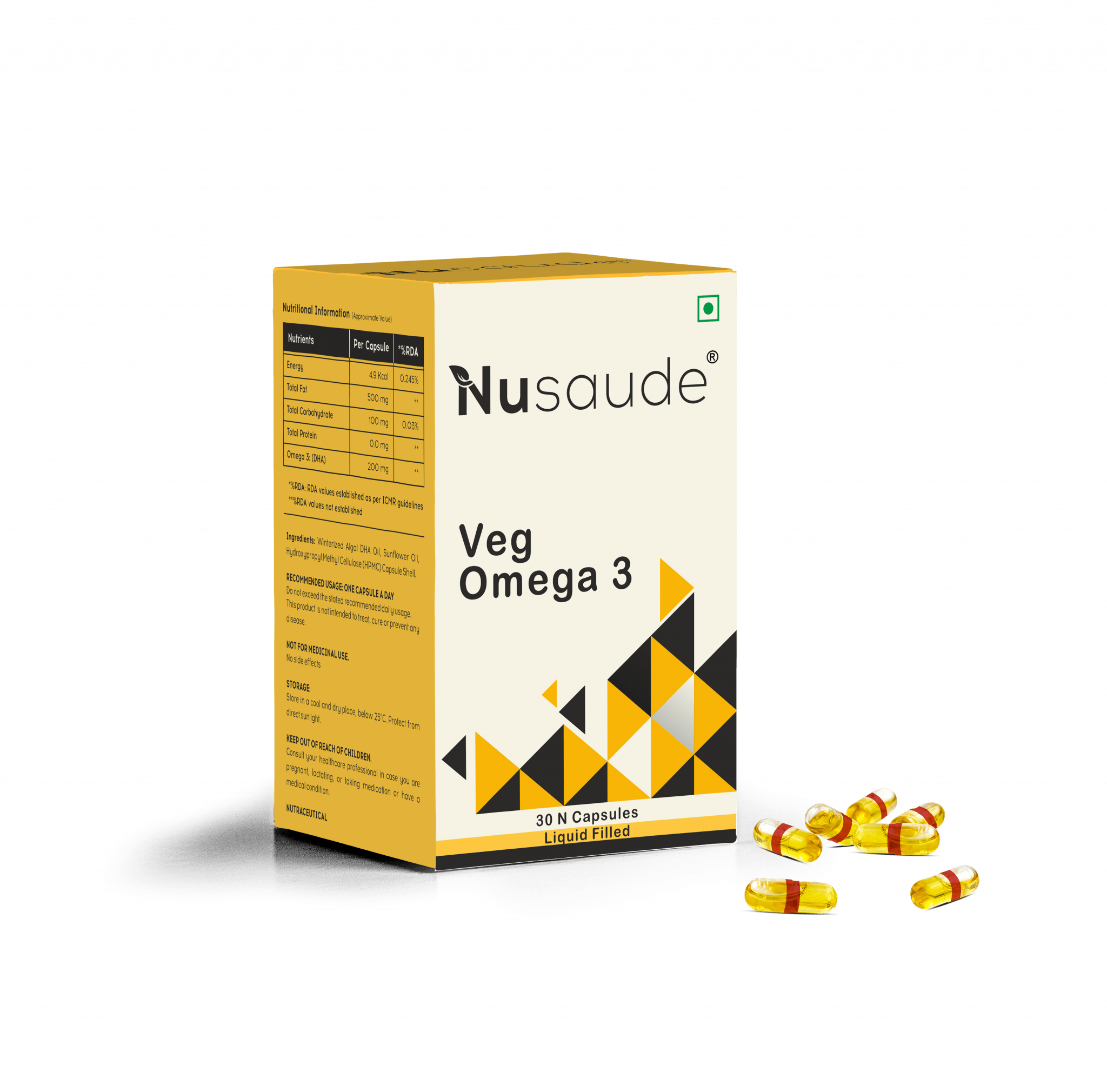 Nusaude Veg Omega 3 - Skinnovation Next