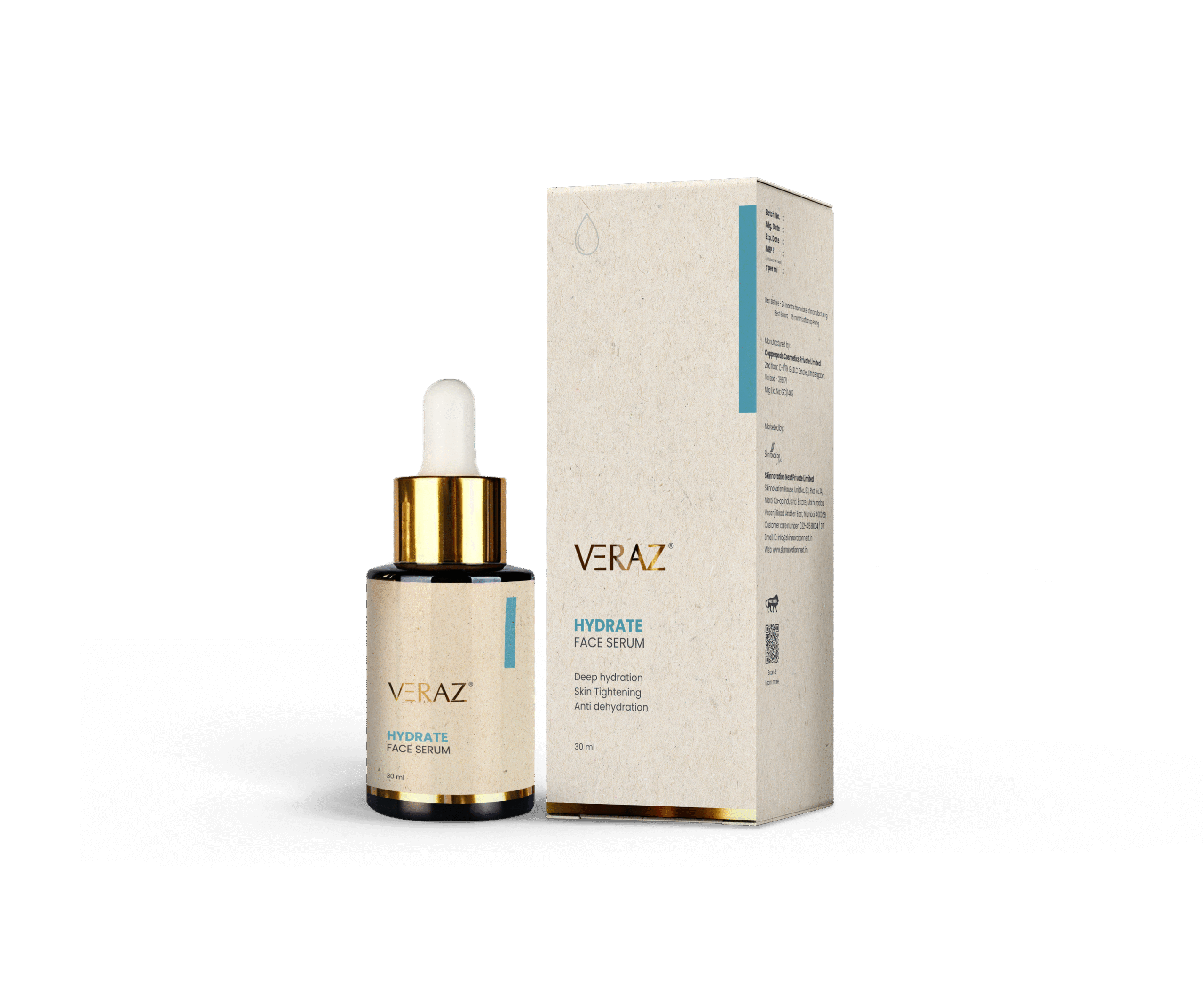 VERAZ HYDRATE FACE SERUM - Skinnovation Next